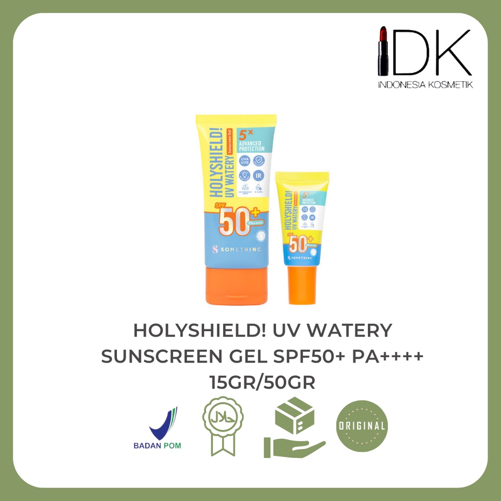 Somethinc Holyshield! Uv Watery Sunscreen Gel SPF 50+ PA ++++ 15gr/50gr ...