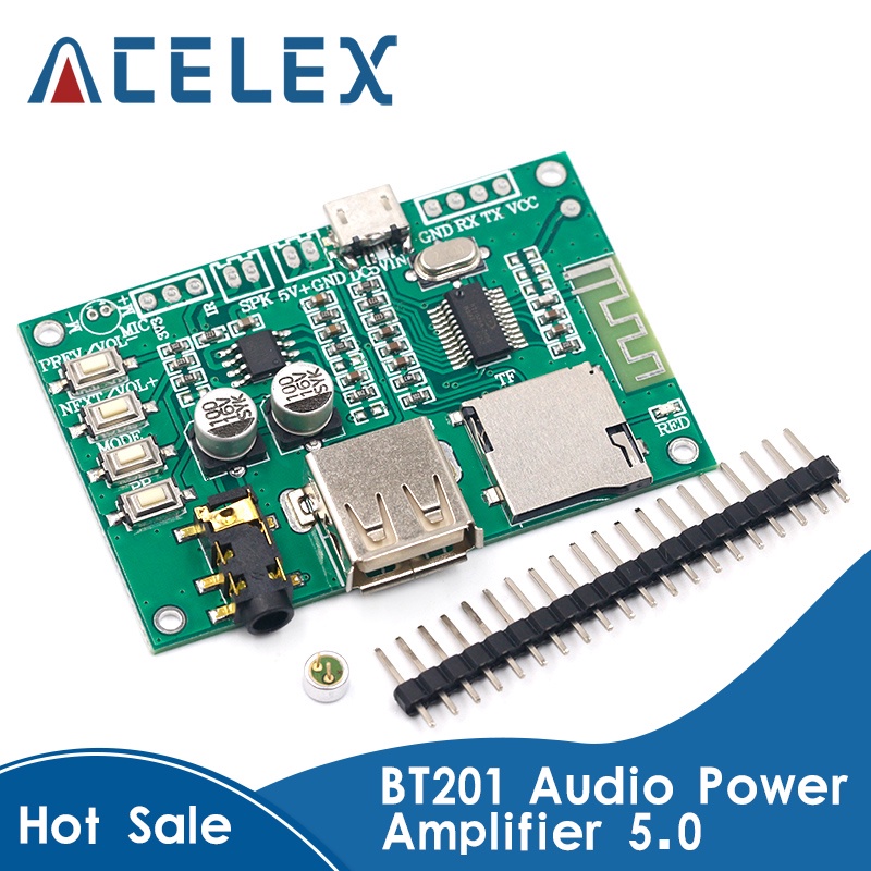 BT201 Dual Mode 5.0 Bluetooth Lossless Audio Power Amplifier Board ...