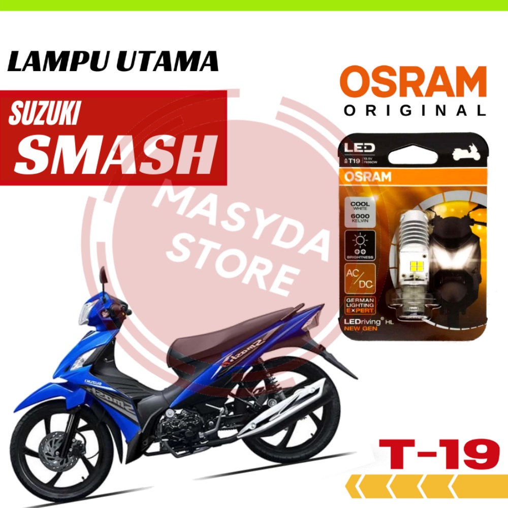 Smash Motorcycle LED Headlight 2 Legs H6 OSRAM WARRANTY | Shopee ...
