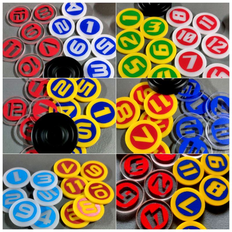 Pool Chips / Pitcha ( PREMIUM ) Fiber - Acrylic ( BEST-SELLER ) Picha ...