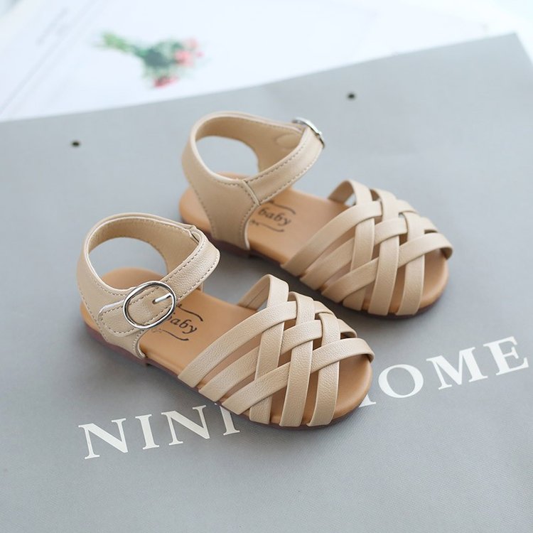 Ready stock Cute Kids Girls Handmade Sandals Soft and Comfortable ...