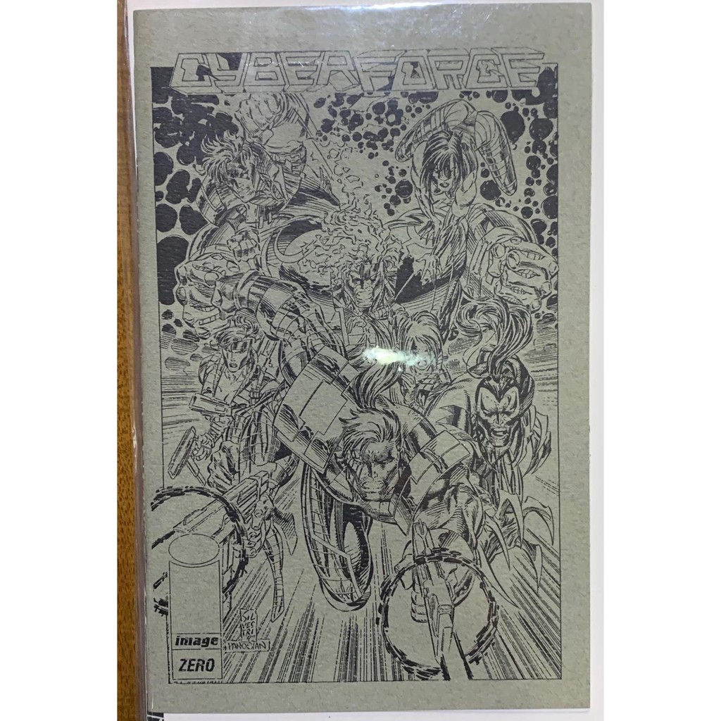 Image Comics: 1993 - Cyber Force #0 - Ashcan Edition - Cyberforce ...
