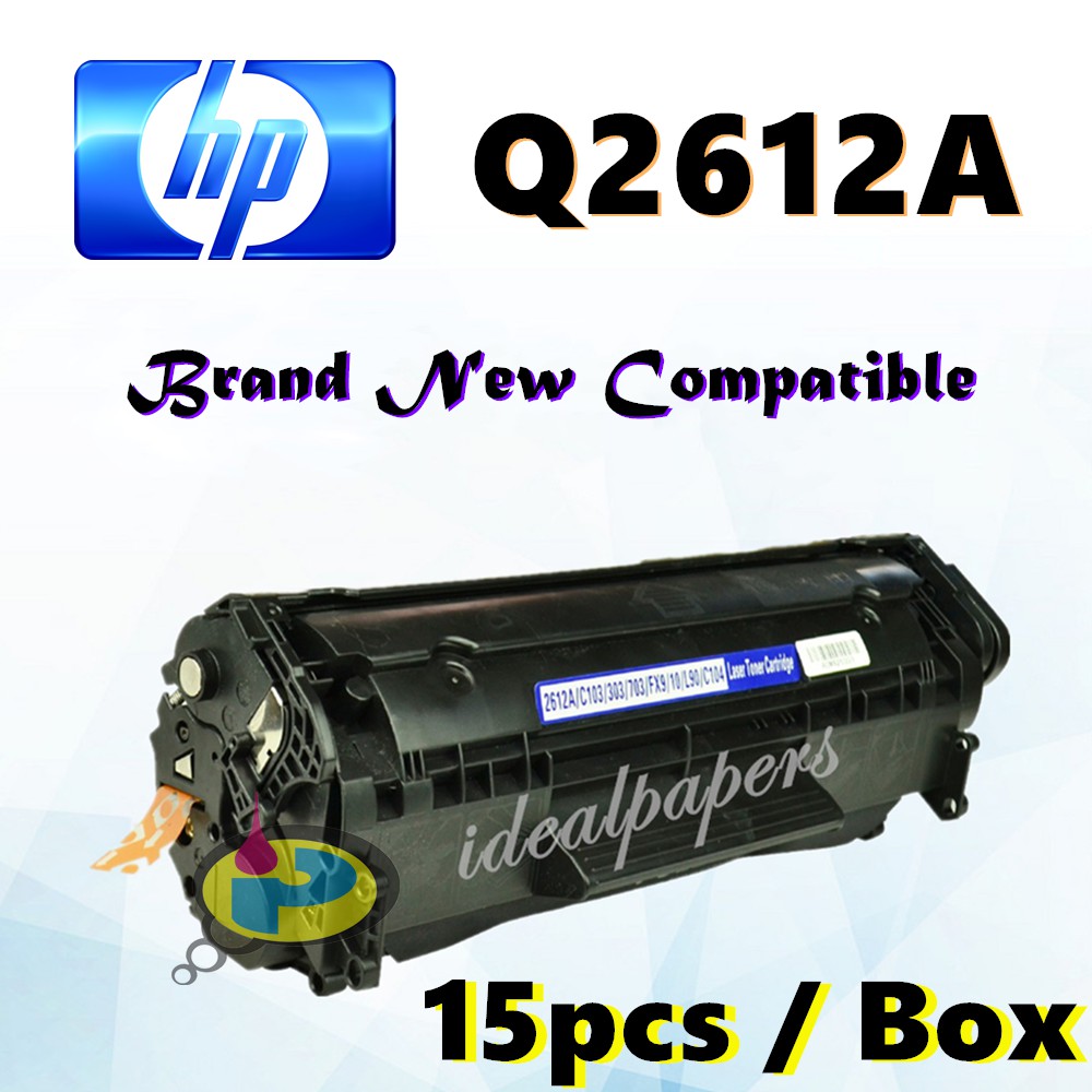 HP Q2612A hp12A hp85a hp 285a Laserjet Compatible Black Toner Cartridge ...