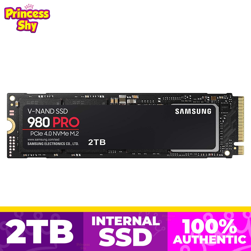 Samsung 980 PRO 2TB M.2 NVMe PCIe 4.0 V-Nand Internal SSD Solid State ...