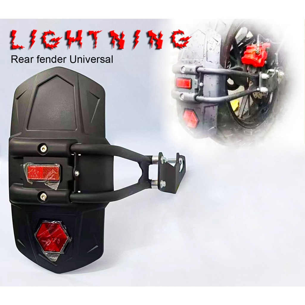 Sharing Rear fender universal for big bike mud guard V-2 | Shopee ...