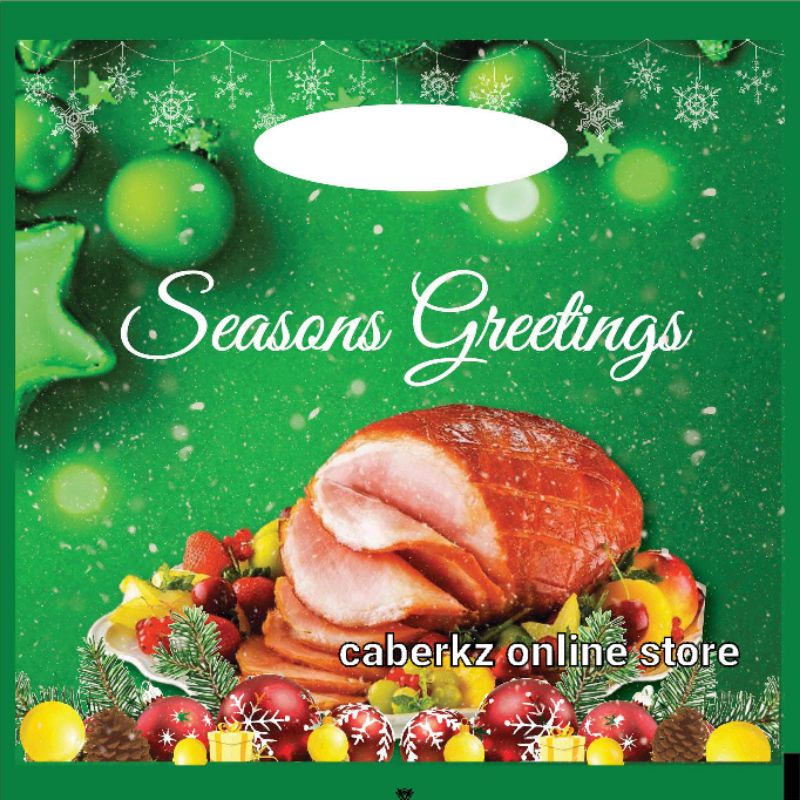 Plastic ham foodgrade bag 50pcs makapal matibay | Shopee Philippines