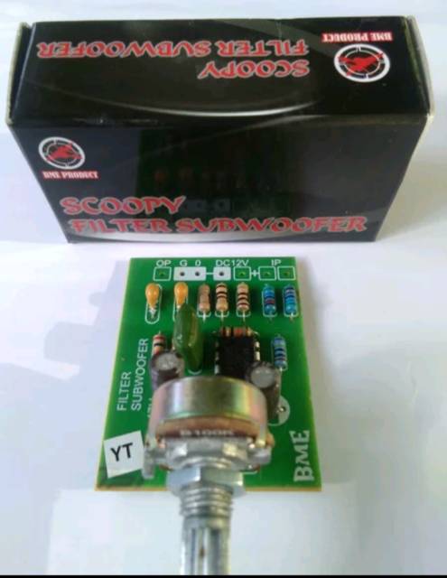 BME Product Scoopy Subwoofer Filter | Shopee Philippines