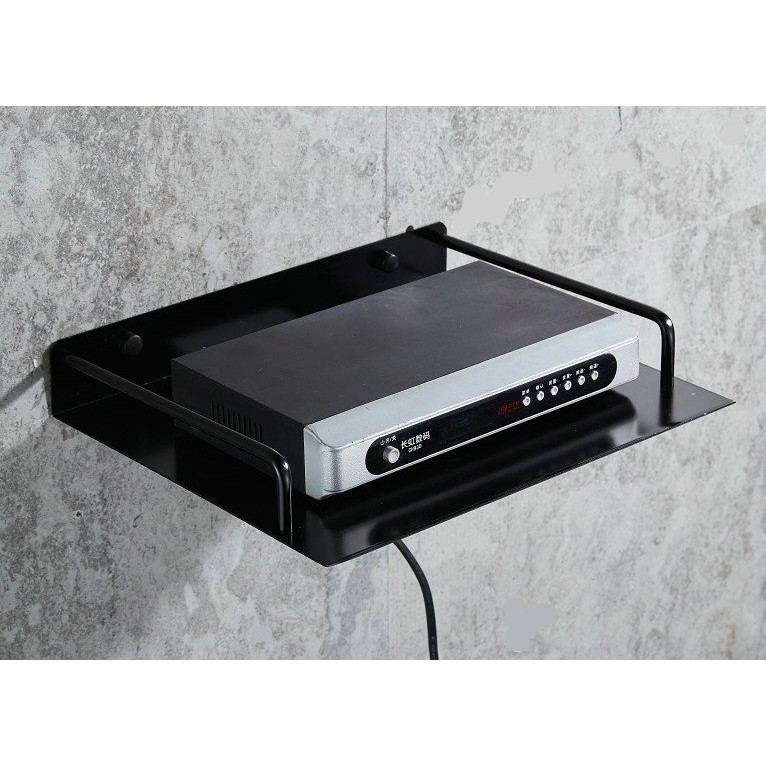 TV Wifi Shelf Set-top Box Rack Router Bracket Storage Box Wall ...