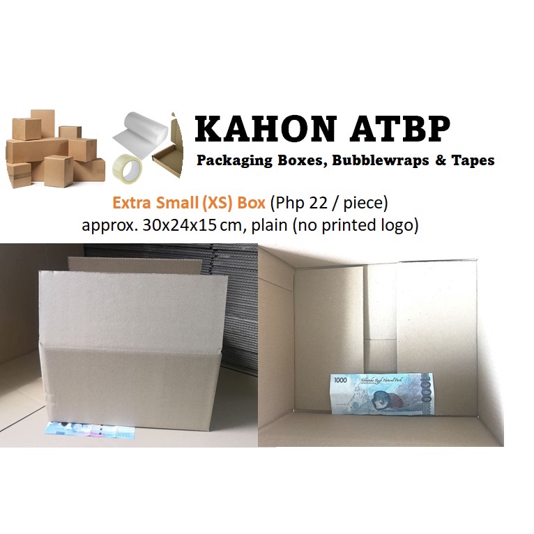 J&T Corrugated Plain Box Extra Small - Perfect For All Your Shipping ...