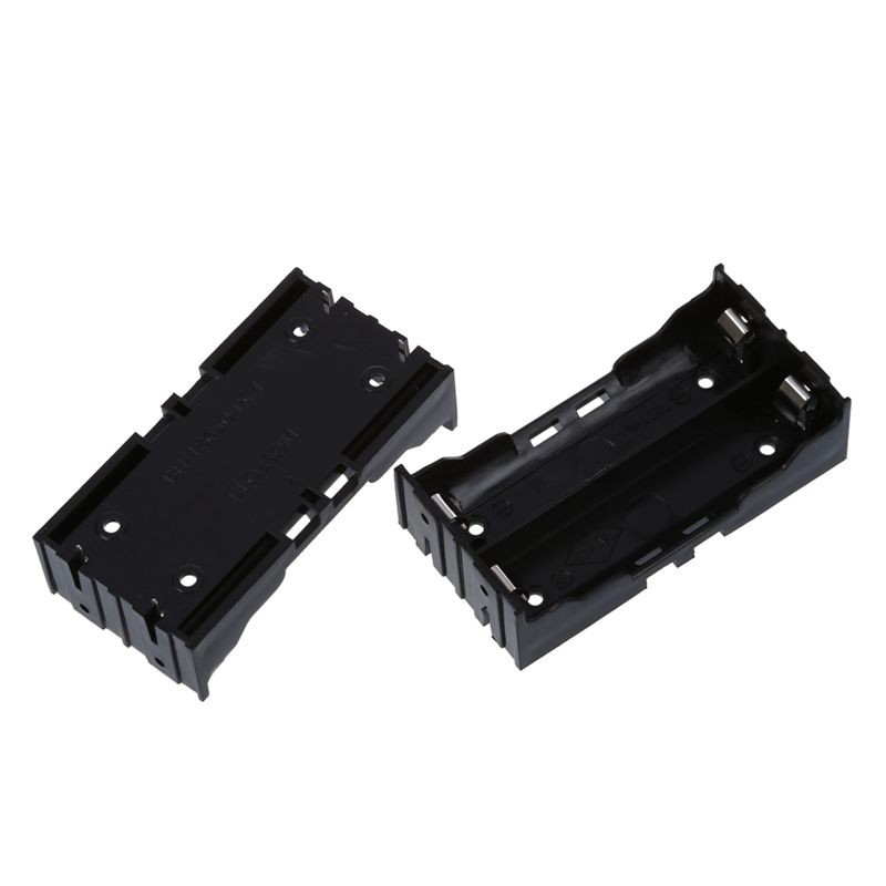 5 Pcs Black Plastic 2 x 3.7V 18650 Batteries 4 Pin Battery | Shopee ...