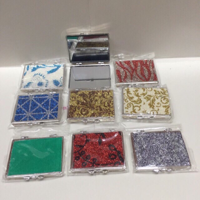 Glitters Compact mirror makeup Pocket vanity mirror | Shopee Philippines