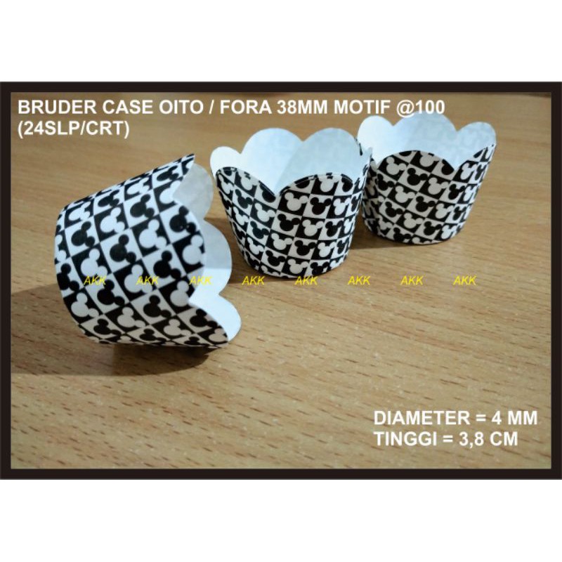 BRUDER Brother Case Fora 38mm / Motif Muffin Cup (100 Pcs) | Shopee ...