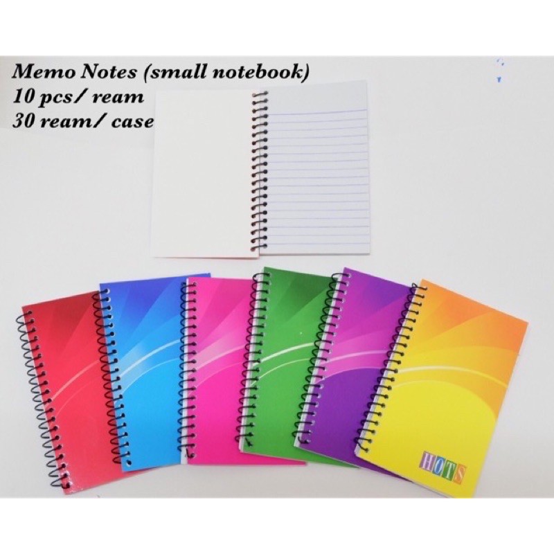 POCKET MEMO NOTEBOOK SOLD PER REAM | Shopee Philippines