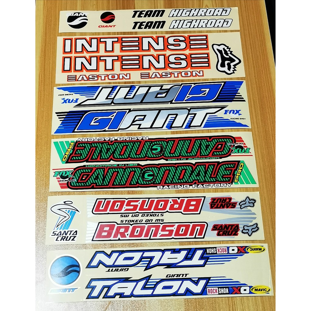 Waterproof Sports Bike Decals Sporting Racing Decals Sticker (1st List ...
