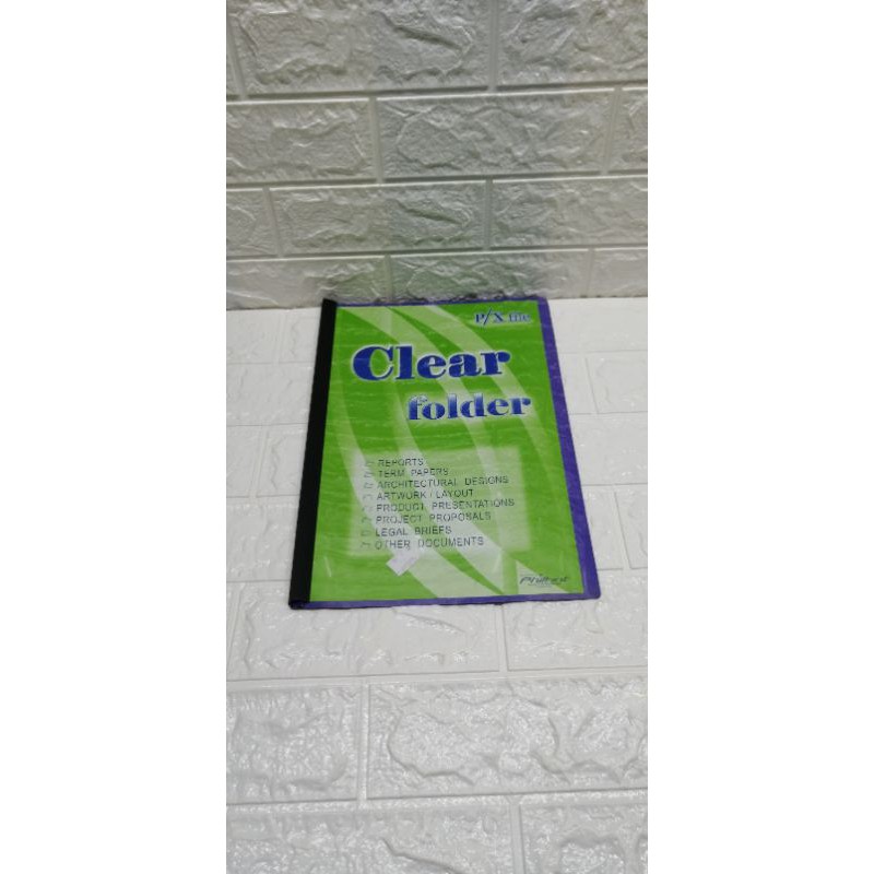 Clear Folder Long/File Folder/Documentary File Folder #0841 | Shopee ...