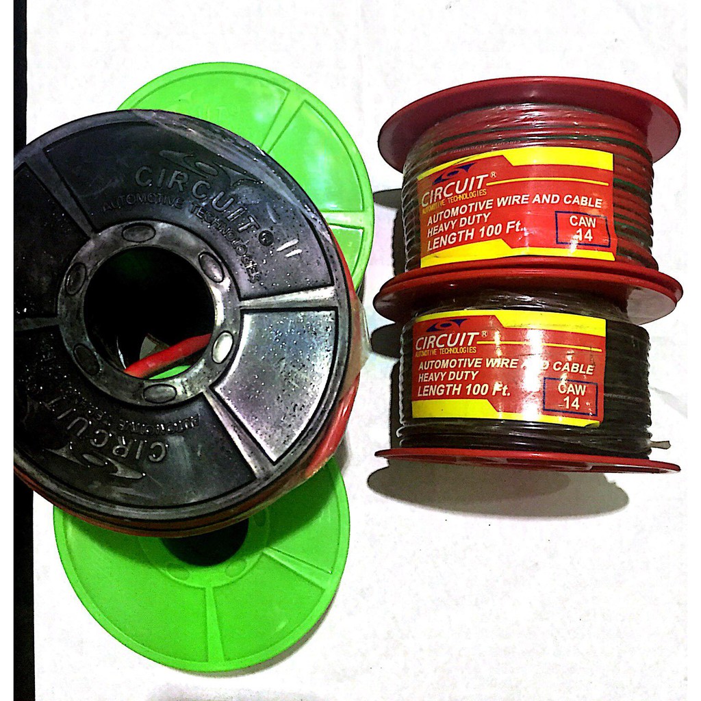 Automotive wire #14 per meter (stranded wire) | Shopee Philippines