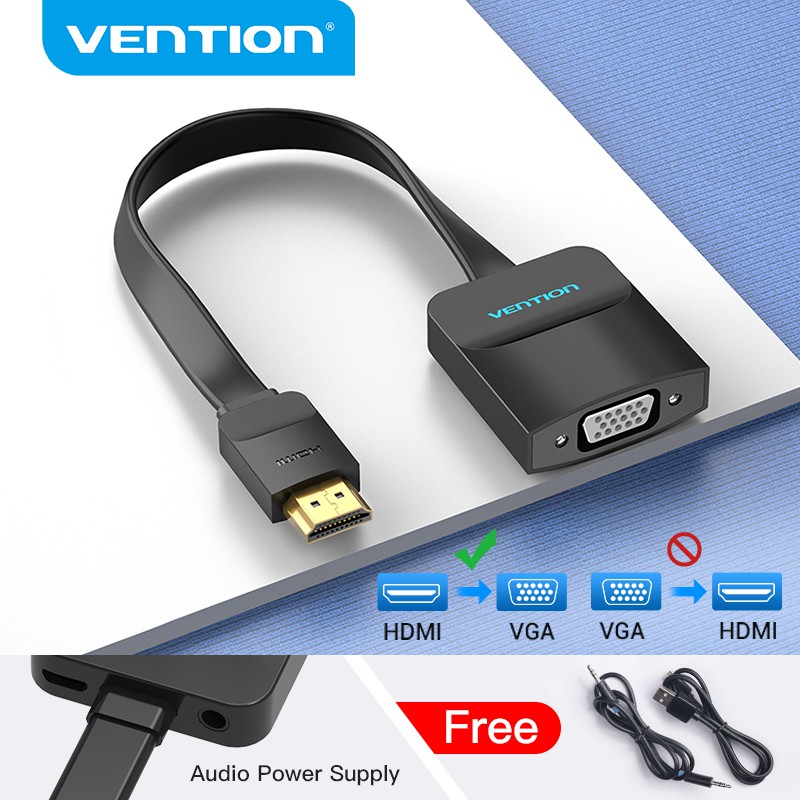 Vention HDMI to VGA Adapter 1080P HDMI Male to VGA Female Converter ...
