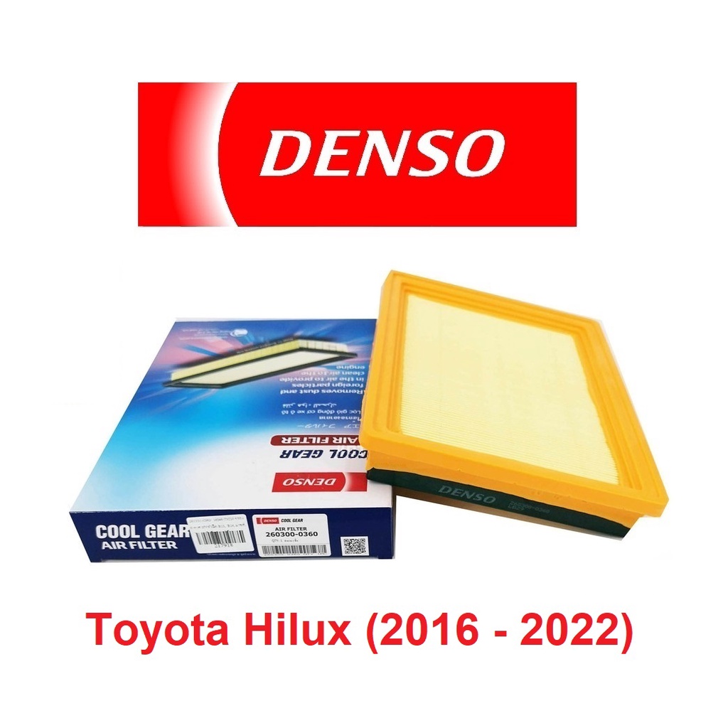Denso Toyota Hilux engine air filter | Shopee Philippines