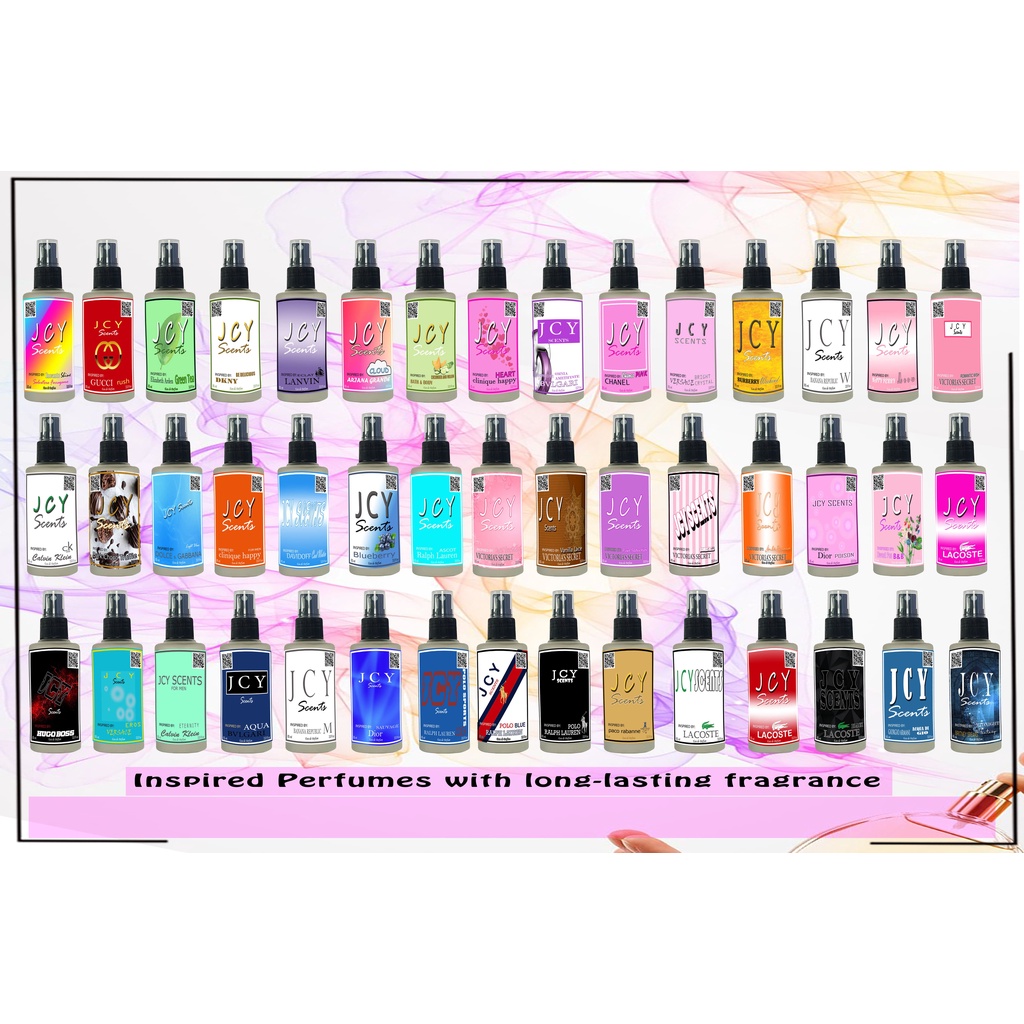 JCY SCENTS (INSPIRED PERFUME) | Shopee Philippines