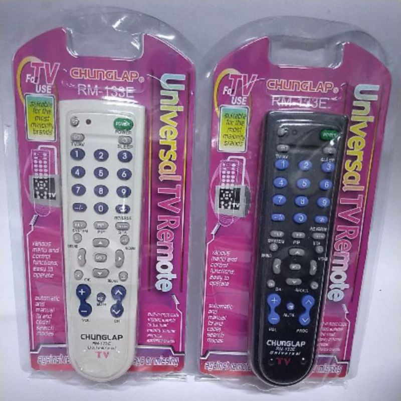 RM-133 Chunglap UNIVERSAL REMOTE | Shopee Philippines