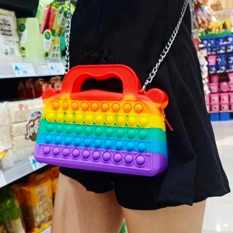 Ship in Manila Pop It Bag for Girls Crossbody Sling Bags Fidget Toys ...