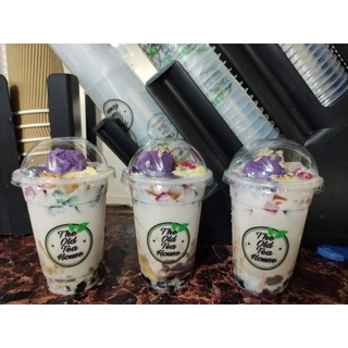 MILKTEA COFFEE CUP CLEAR VINYL/WHITE VINYL STICKER LABEL (100'S ...