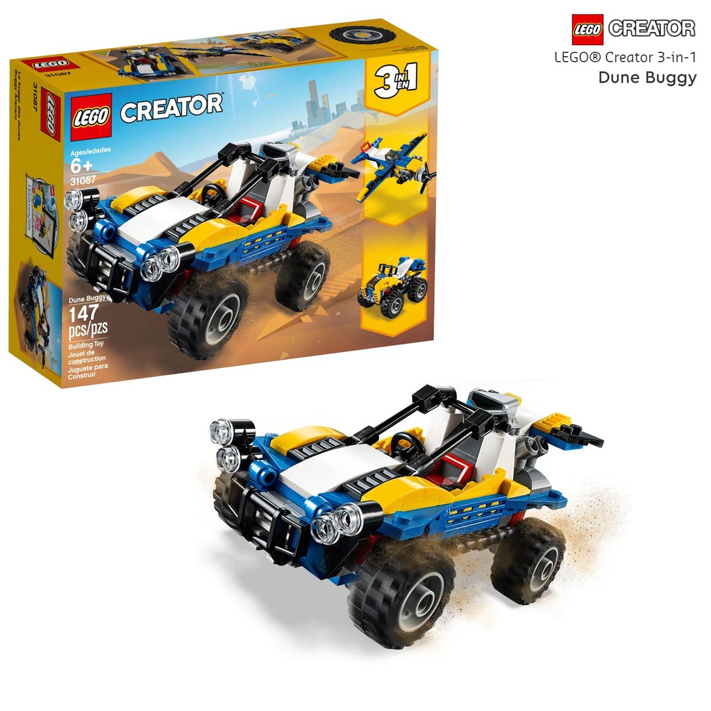 Lego 31087 Creator Dune Buggy 3 in 1 - Lego Desert Cars And Planes ...