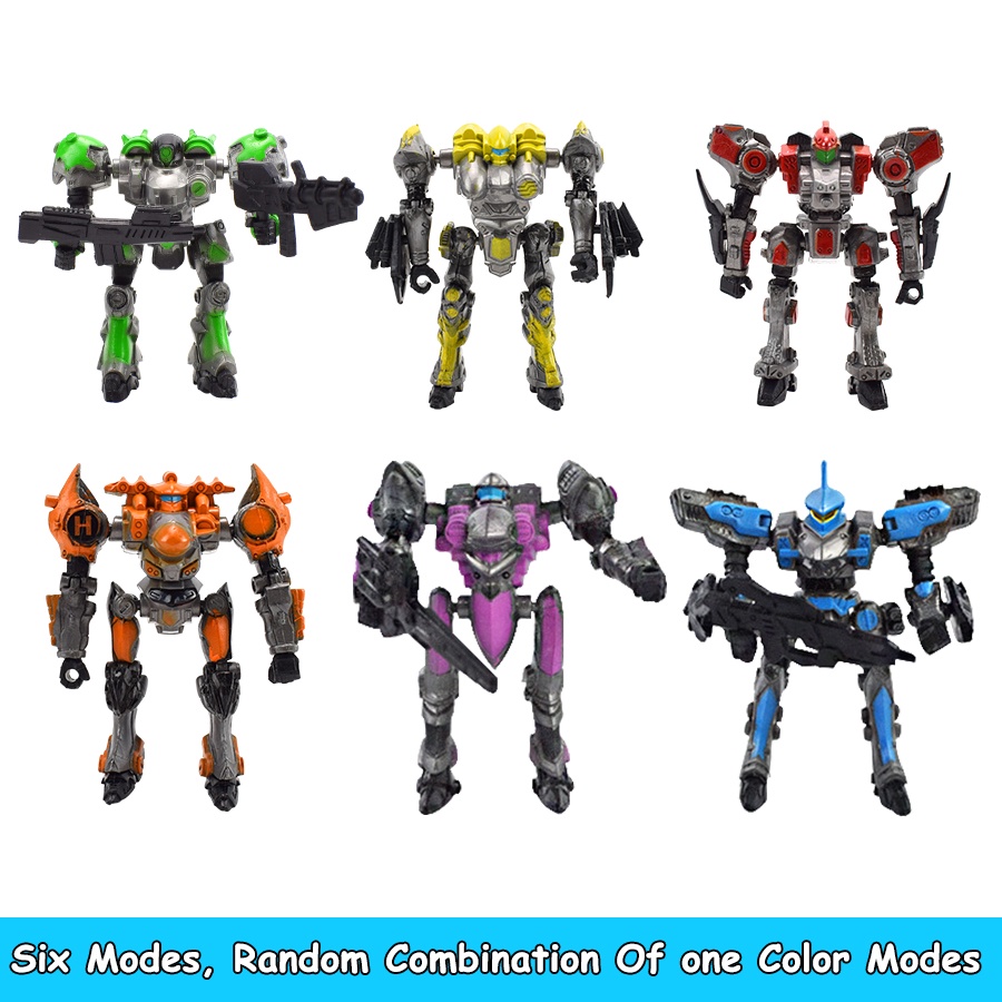 1 Pcs/Set Mech Warrior Model Children Toys Action Figure Anime Robot ...