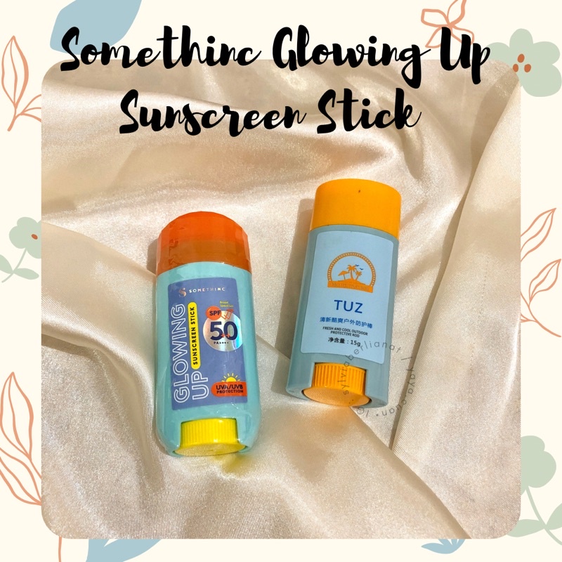 MATAHARI Somethinc Glowing Up Sunscreen Stick SPF 50++ PA +++ Original ...