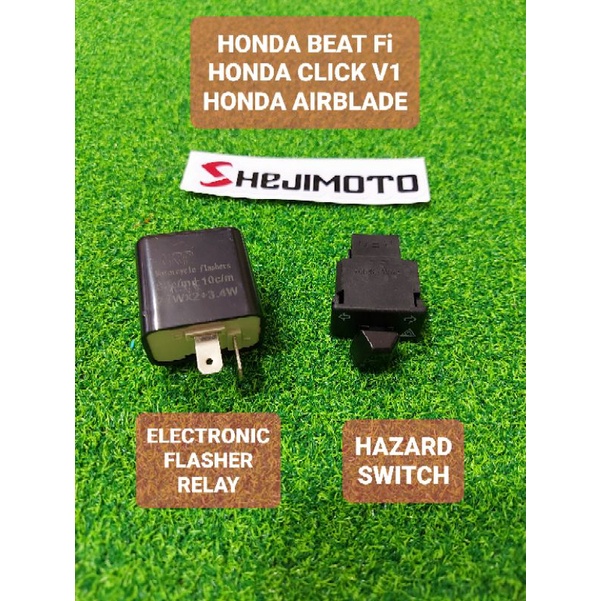 Hazard switch Honda Beat Fi, Click V1, Honda Airblade PLUG AND PLAY ...
