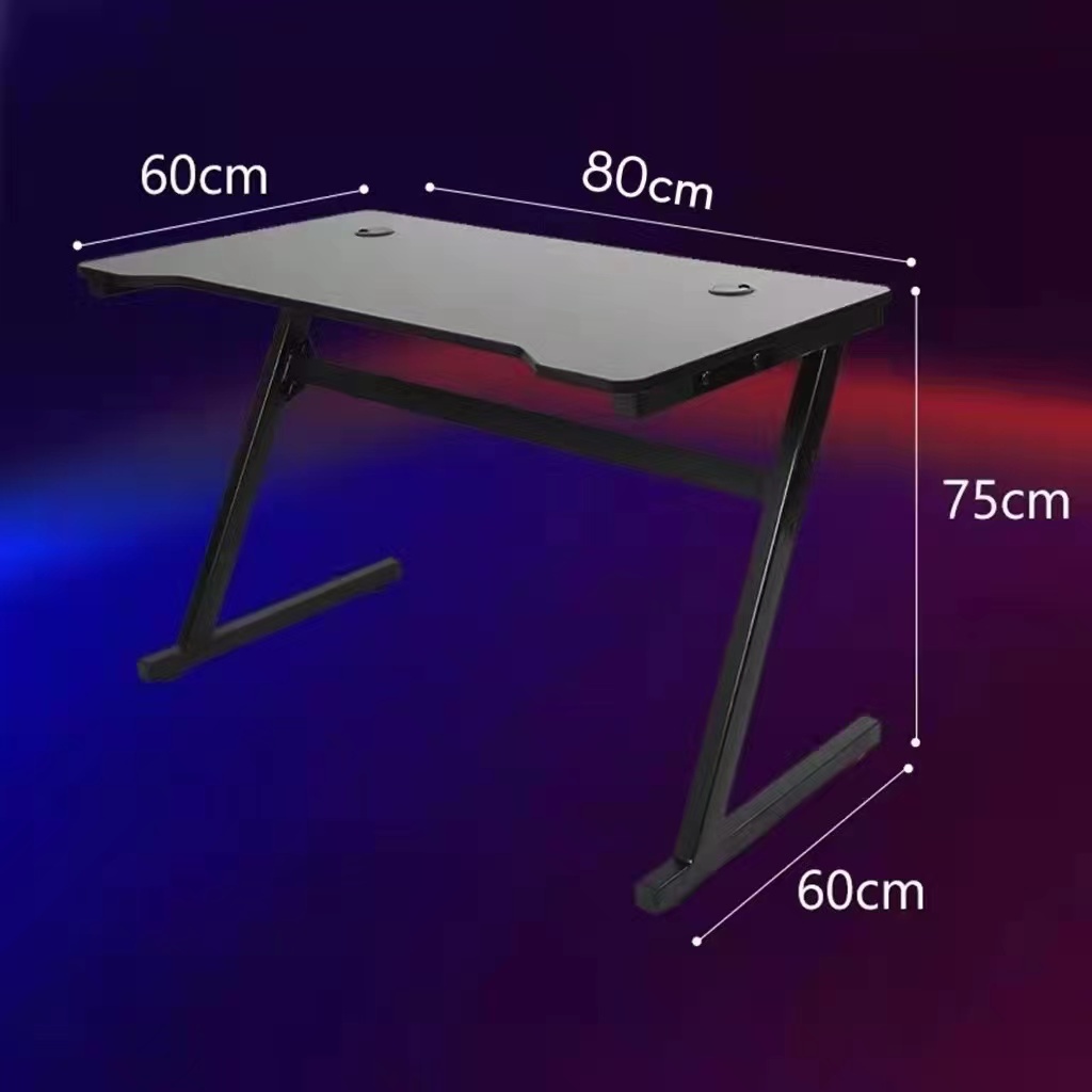 PC table Gaming Desk Modern Computer Desktop Table Home Bedroom Student ...