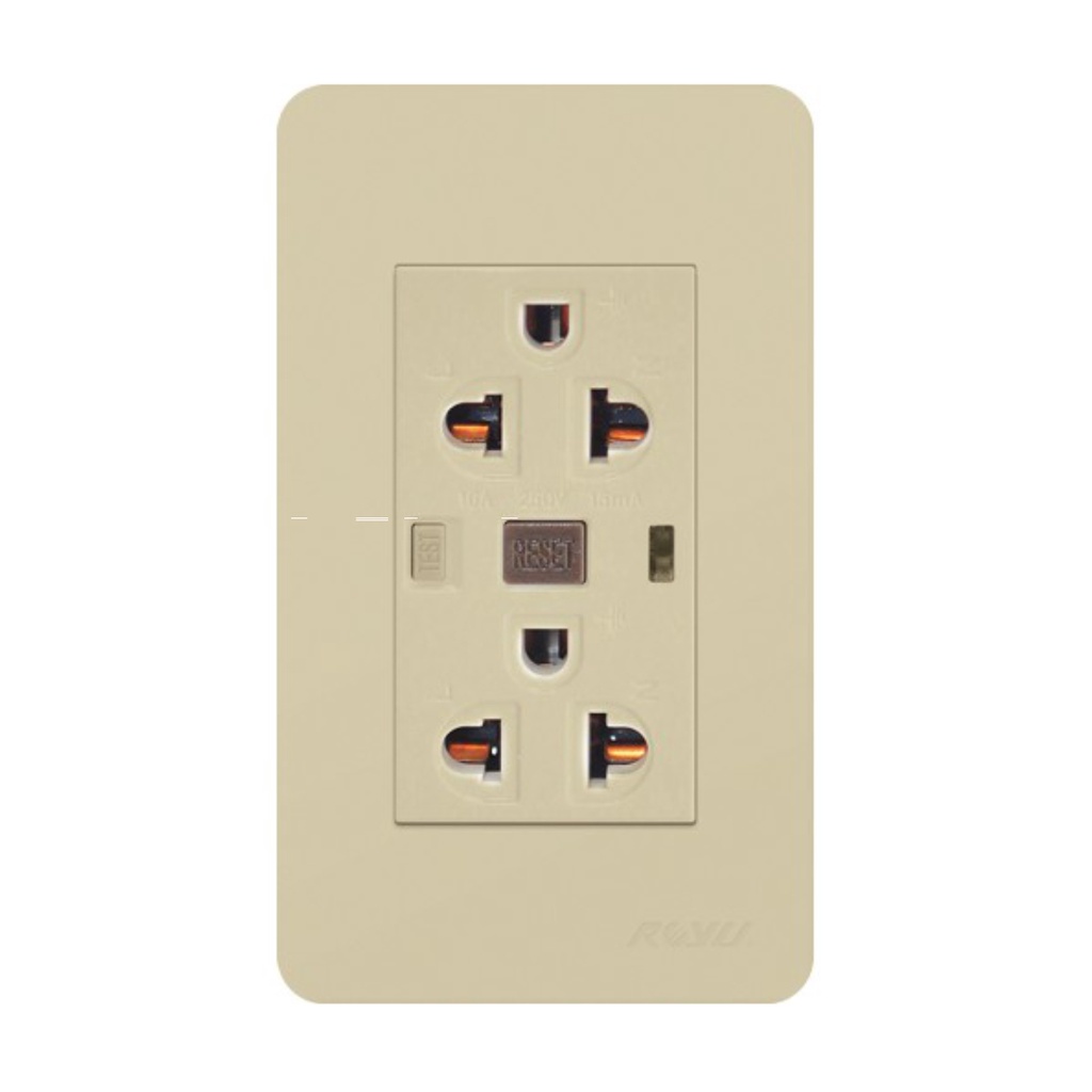 Royu Classic & Wide 1, 2, 3 Gang Switch, Outlet, Duplex, AC Outlet, 3 ...