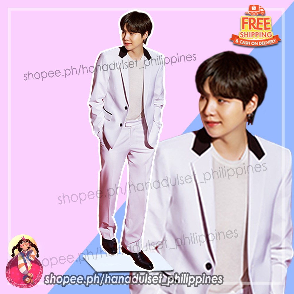 Kpop 5 inches | cake topper BTS Suga standee ♥ [ Lotte ] | Shopee ...