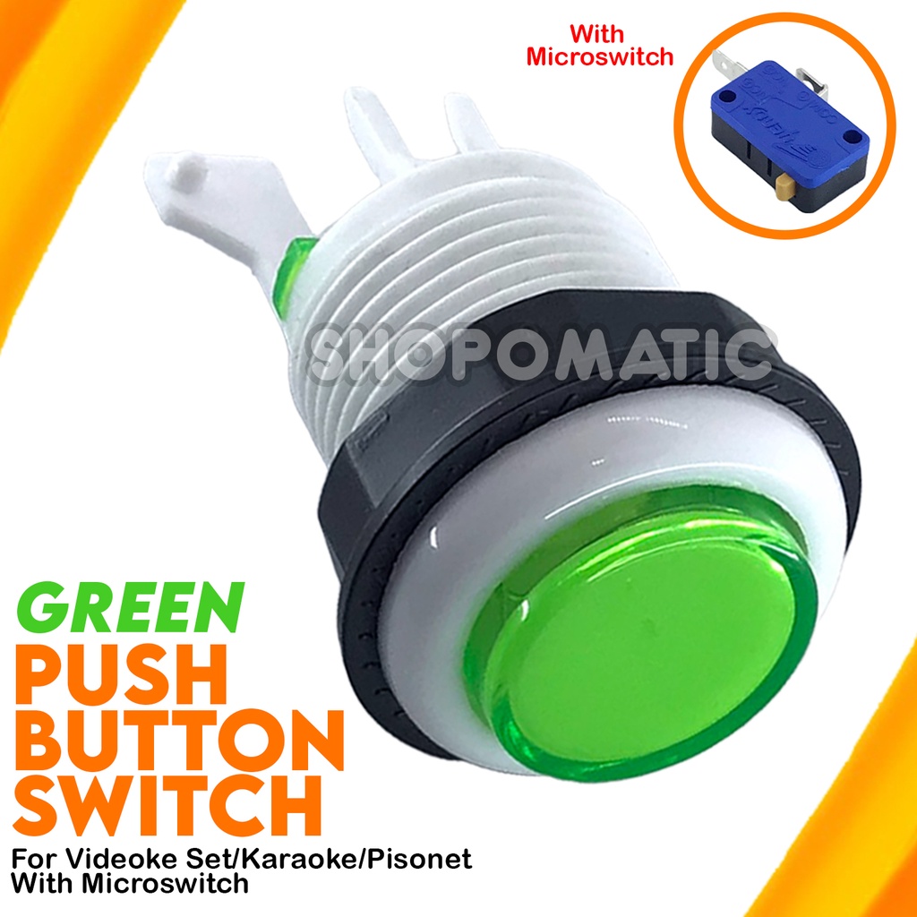 🟧 Push Button With Micro Switch For Videoke Set/Karaoke/Pisonet 🟧 ...