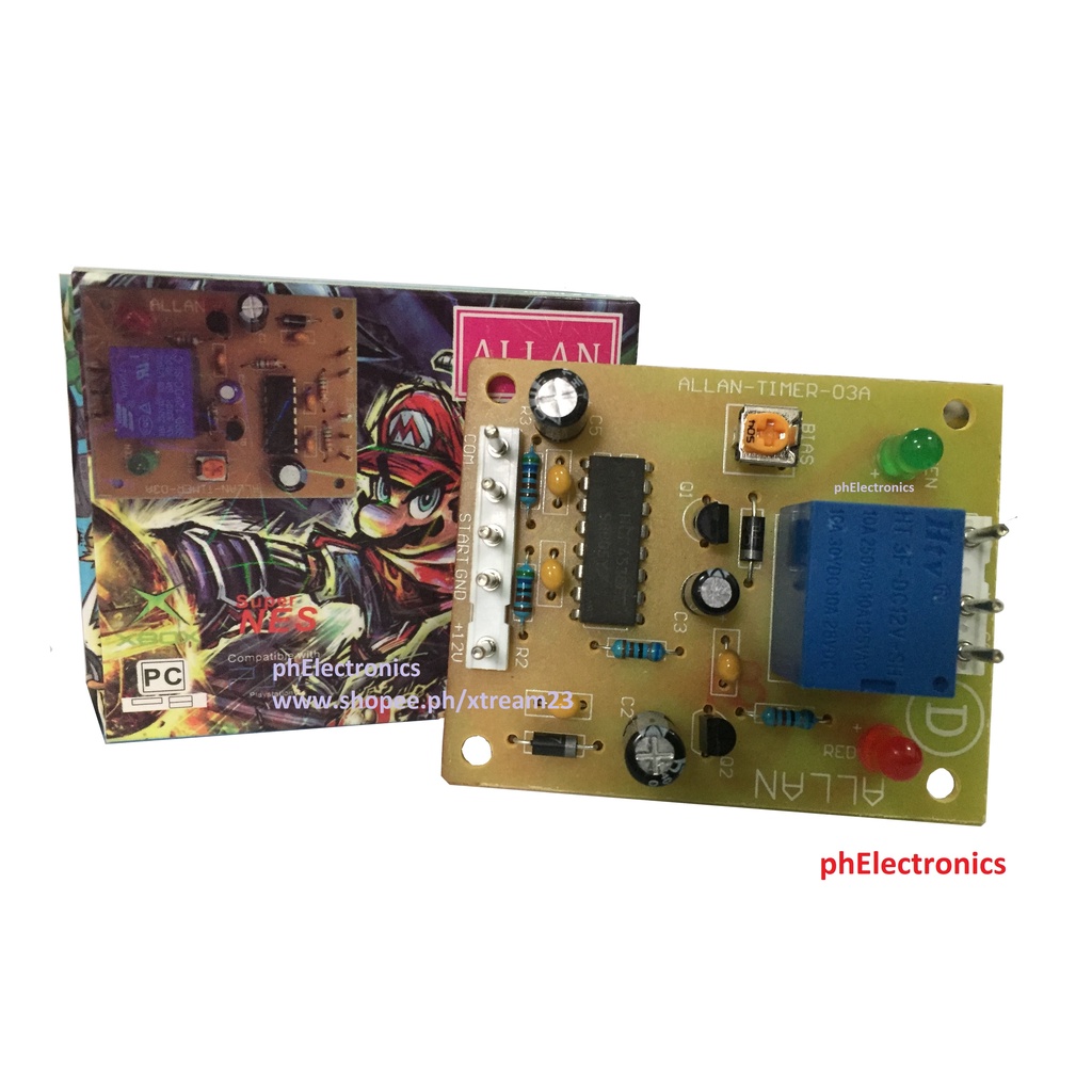 Allan Water Timer for Automated Tubig Machine water timer water vendo ...