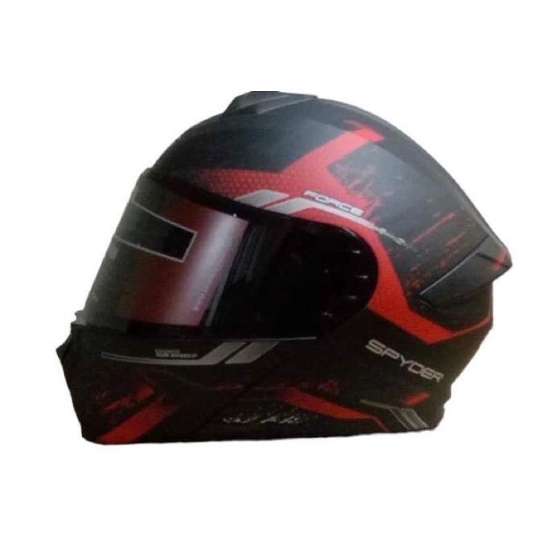 Spyder Force V2 Modular Dual Visor Helmet | Shopee Philippines