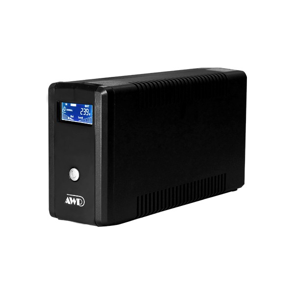 AWP Aide Pro LCD 900W-1500VA UPS with AVR Uninterruptible Power Supply ...