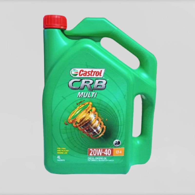 Castrol CRB Multi 20W-40 Diesel Engine Oil (1 Gallon) | Shopee Philippines