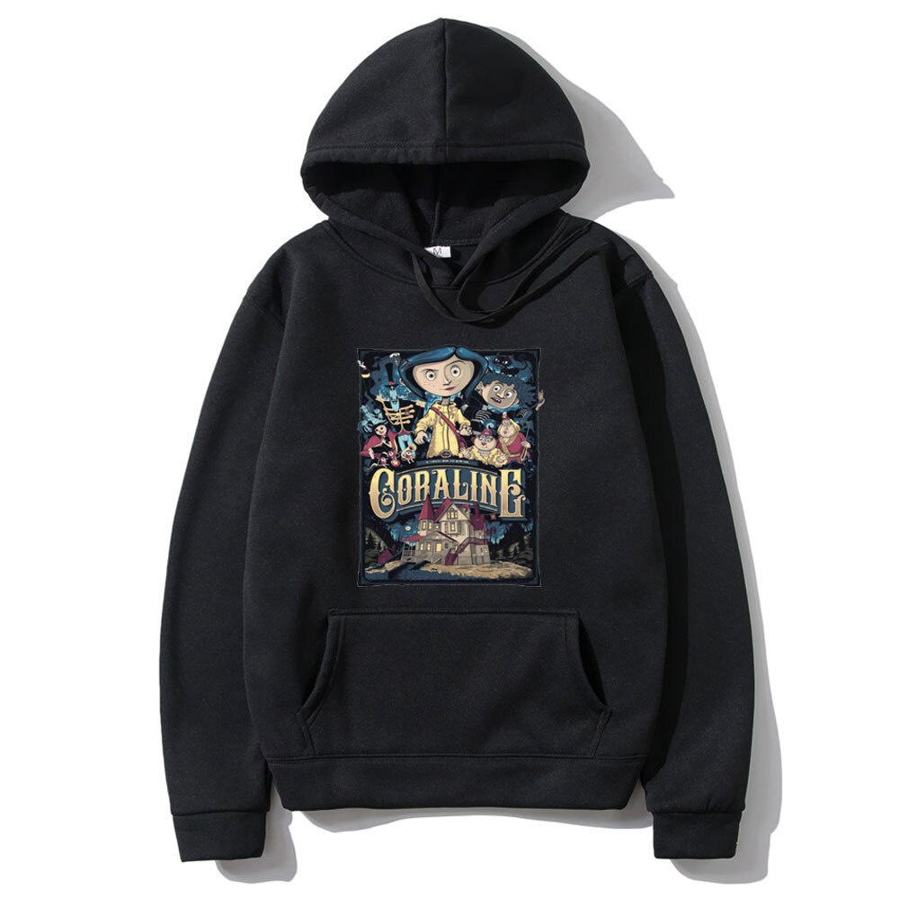 Tim Burton Neil Gaiman Nightmare Before Christmas Goth Dark Men Hoodie ...