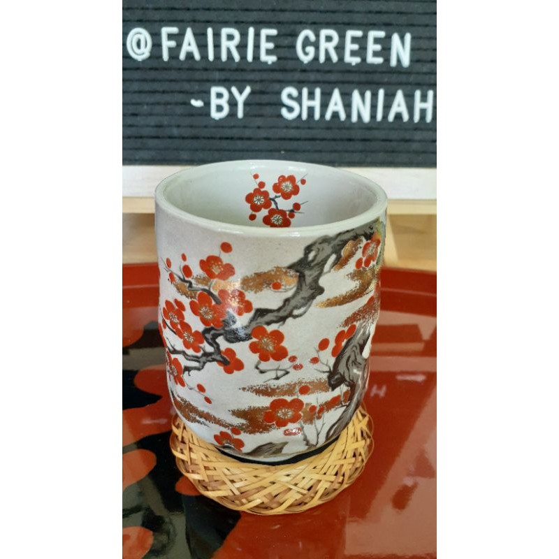 Japan-Stoneware Sakura Tea cup | Shopee Philippines