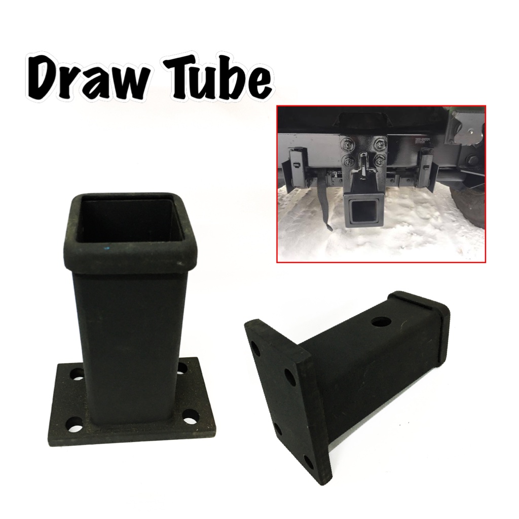 OSCPA TRAILER TOW HITCH RECEIVER FEMALE ADAPTER (DRAW TUBE) (3299 ...