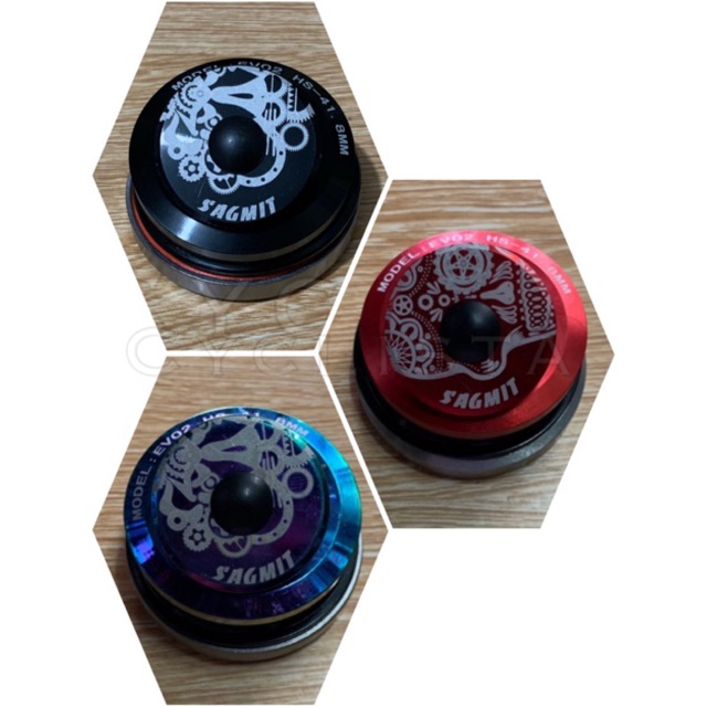 SAGMIT EVO2 41.8-52mm Sealed Bearing Headset | Shopee Philippines
