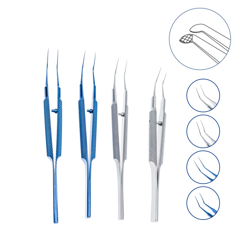 Ultrata Style Capsulorhexis Forceps Titanium stainless steel Ophthalmic ...