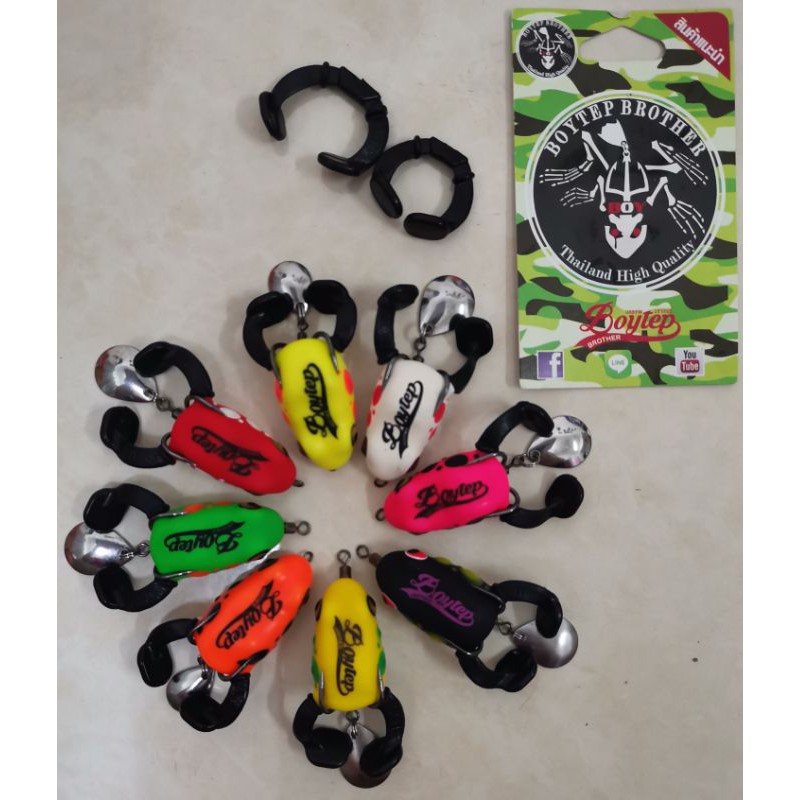 Boytep M.Frog V1 3.5cm/8g with free kaki 2 pcs | Shopee Philippines