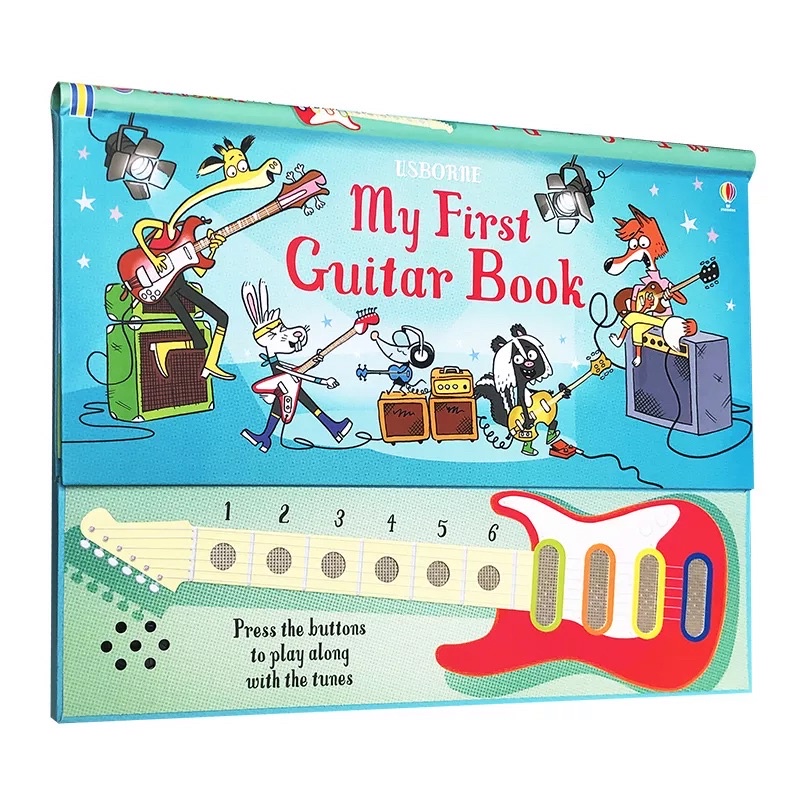Usborne My First Guitar Book Exclusive Melody Rhythm DIY Four Chords ...