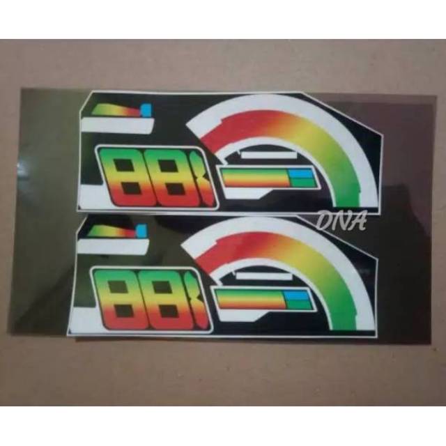 Yamaha FZ16 / Byson Old Speedometer Sticker Modification Package and ...