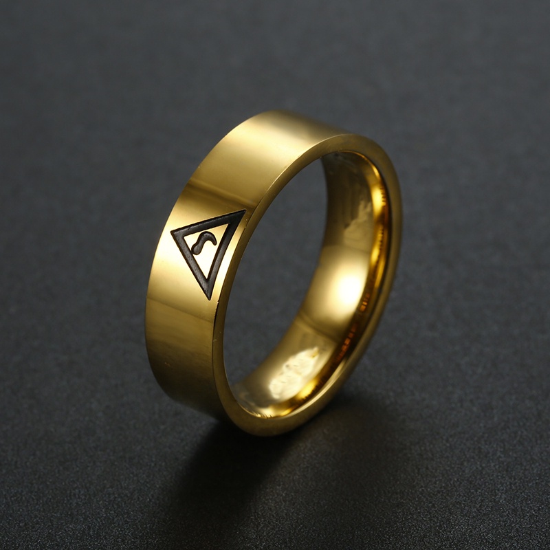 2022 Masonic Ring Scottish Rite Round Circle 14 Degree Mason Freemason ...