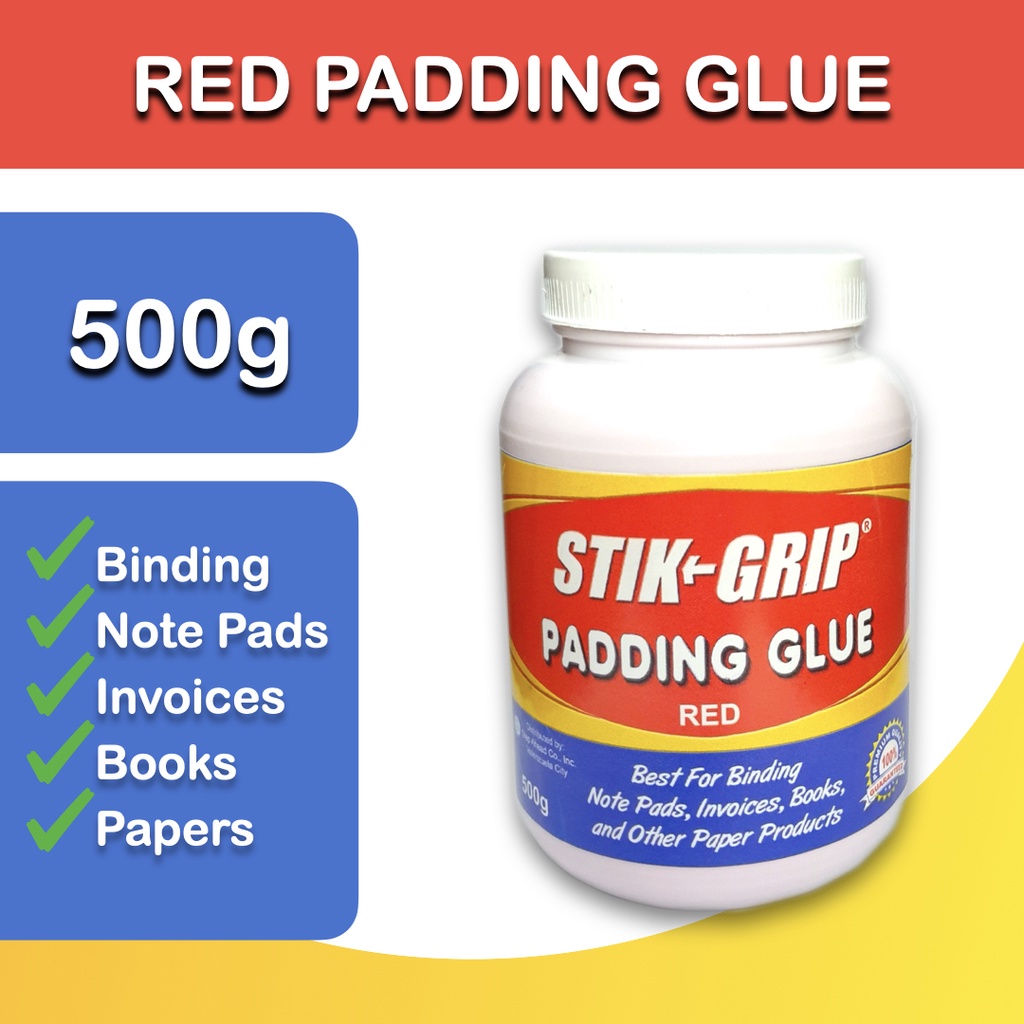 Red Padding Glue 500g (500 grams) - Stik Grip | Shopee Philippines