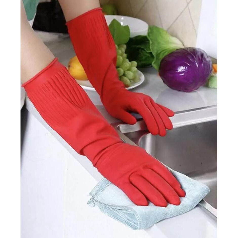 1pair Household Gloves / Laundry Gloves / kitchen washing gloves/Rubber ...