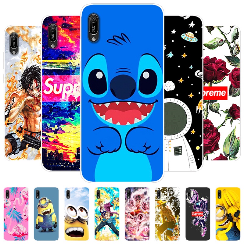 Huawei Y6 Pro 2019 Case Silicone TPU Cartoon Cover Phone Case | Shopee ...